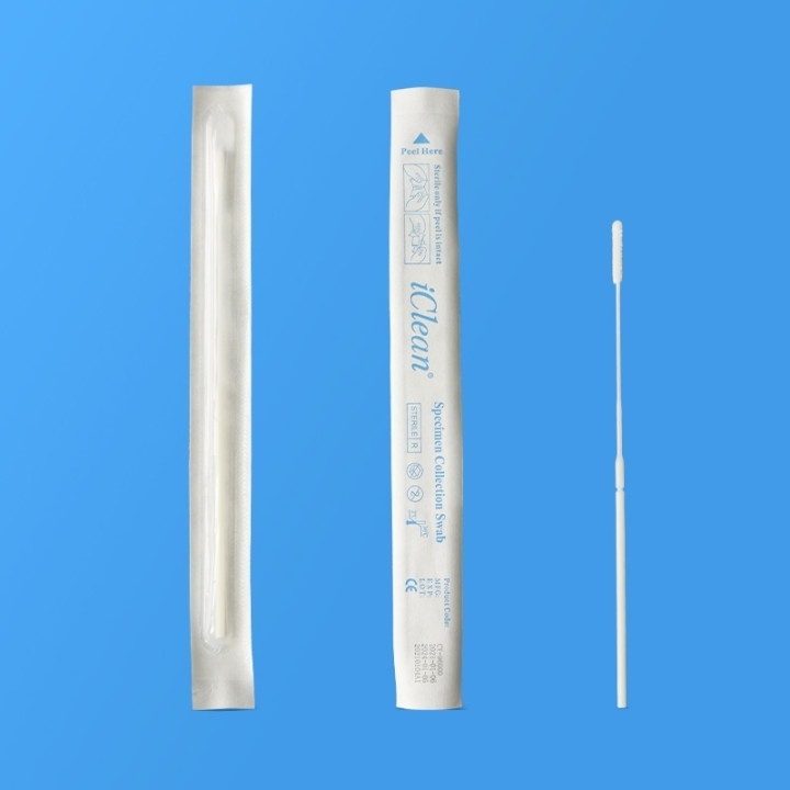Sterile Nylon Flocked Oral Swabs Specimen Collection 200 Sterile ...